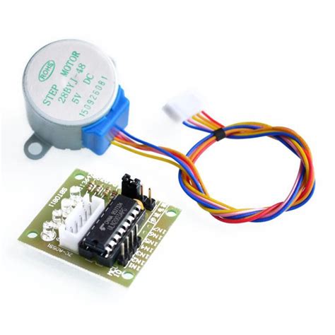 Roms Model Namenumber 28by J 48 Stepper Motor With Driver Board Three Phase 5 V At Best