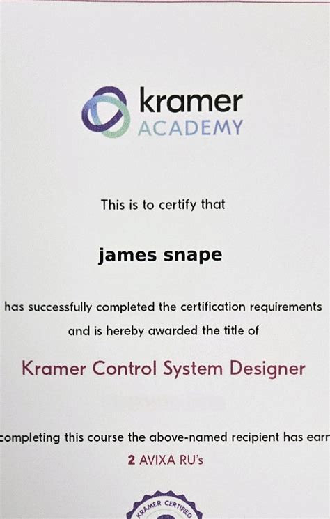 James Snape On Linkedin Excited To Announce My New Certification As A