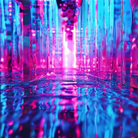 3d Rendering Abstract Blue Background 3d Rendering Abstract Blue Background Premium Ai