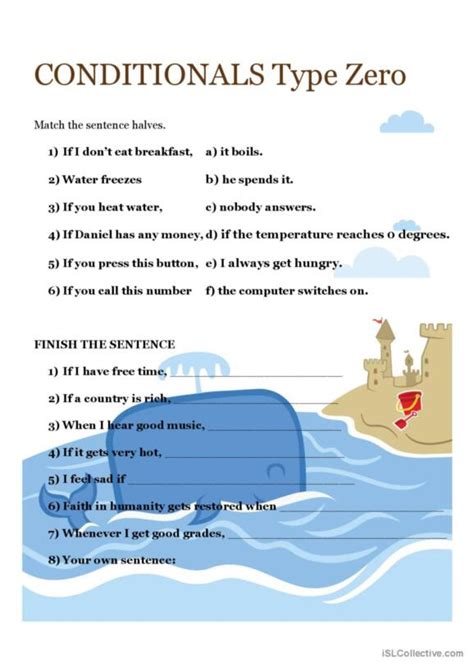 1264 Conditional English Esl Worksheets Pdf And Doc