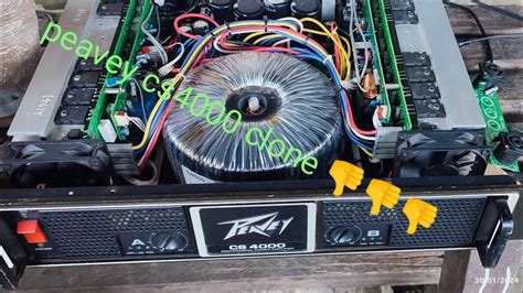 Peavey Cs 4000 Copy Clone 👎 Youtube