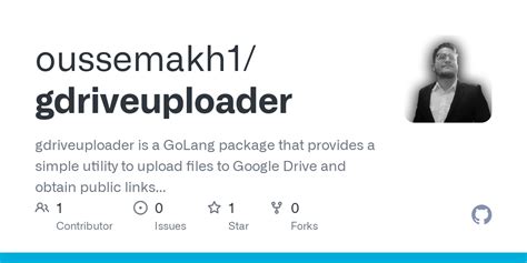 GitHub Oussemakh Gdriveuploader Gdriveuploader Is A GoLang Package That Provides A Simple