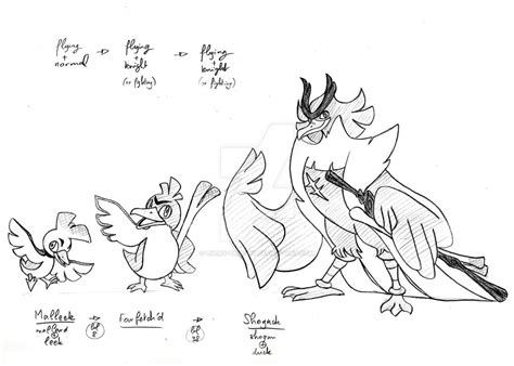 Farfetchd Evolution Line Complete By Lucky Trident On Deviantart
