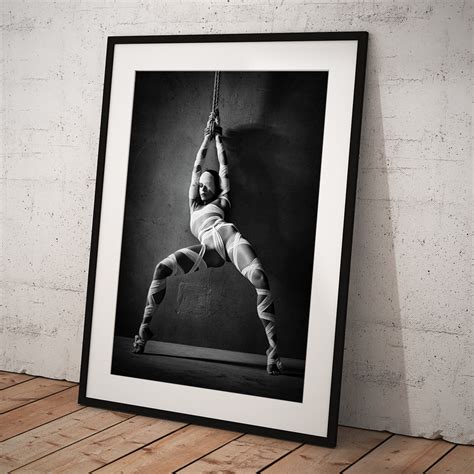 Woman Tied Up In Bandages Art Print By Johan Swanepoel Pixels