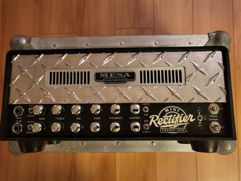 Sold Withdrawn Sold Mesa Mini Rectifier Wcustom Flight Case And Foot Switch 1025