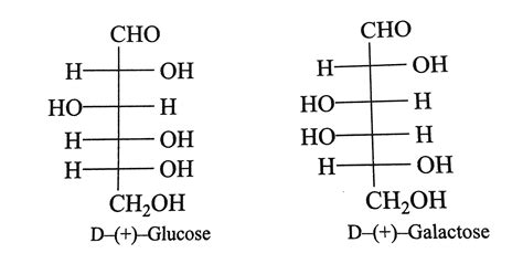 Glucose Fructose Galactose Structure