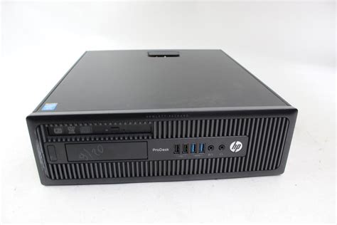 Hp Prodesk G Small Form Factor Desktop Computer Property Room