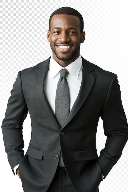 A Man In A Suit With A White Shirt And Tie Premium Ai Generated Psd