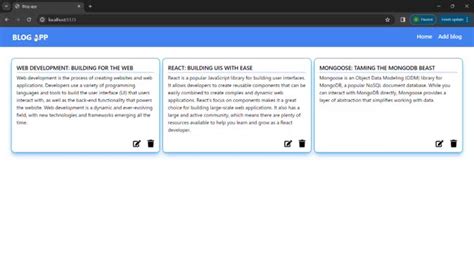 Launching Blog It Out App With Mern Stack Ganesh Gouda Posted On The Topic Linkedin