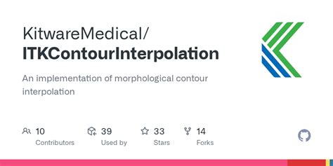 Github Kitwaremedical Itkcontourinterpolation An Implementation Of Morphological Contour