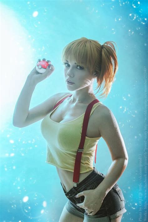 Pokemon Misty Kasumi Cosplay Print Etsy