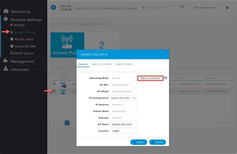 Cisco Mobility Express Deployment Guiderelease 831020 Master Ap Failover And Electing A