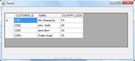 เรียกใช้งาน Entity Framework การ Select ข้อมูลจาก Entities แสดงผลบน Datasource Control