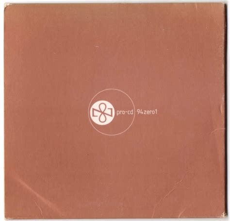 Primitive Offerings Various Artists Infinite Zero Promotional Cd 1