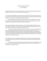 Week Lab Assignment Activity Docx Week Lab Assignment Activity By Mischa Beierle