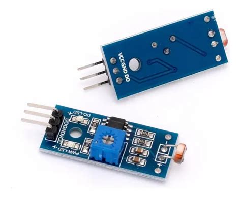 modulo sensor medidor de luz ldr fotoresistor arduino stem mercadolibre