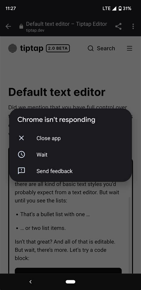 Demo Is Resource Intensive Crashes Mobile Browser · Issue 2360
