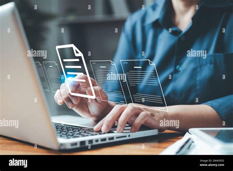 Electronic Document Management System Concept Searching And Business Managing Files Online