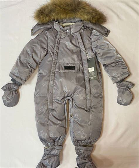 зимний комбинезон трансформер для новорожденного серый 92 см Девочки Мальчики размер 92