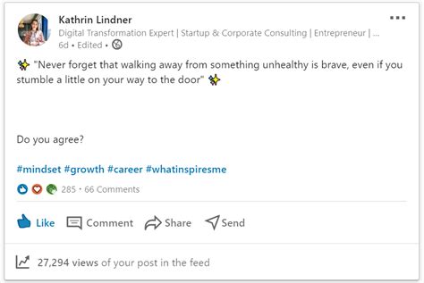 How To Use LinkedIn Hashtags Effectively Kathrin Lindner