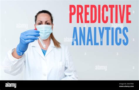Text Sign Showing Predictive Analytics Conceptual Photo Optimize Collection Achieve Crm