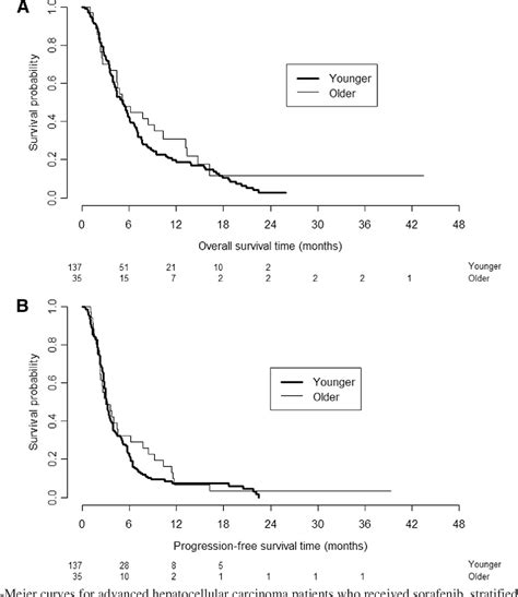 Figure 1 From The Outcomes And Safety Of Single Agent Sorafenib In The Treatment Of Elderly