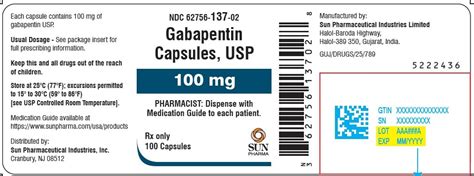 Gabapentin Package Insert