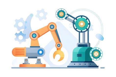 3d Ai Automation Icon And Industrial Robot Symbol For Vector Designs On White Background