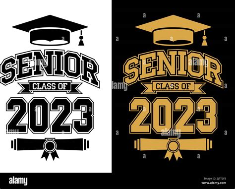 Class Of 2023 Lettering For Greeting Invitation Card Text For Design Congratulation Event T