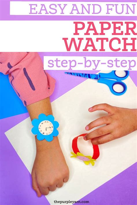 How To Make An Easy Paper Watch Step By Step Photo Tutorial Artofit