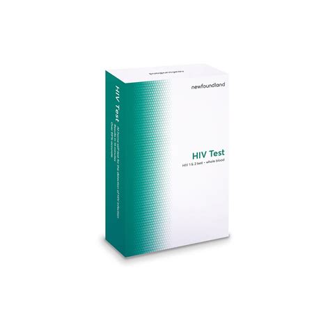 Newfoundland Hiv Home Self Test Kit Antigen Testing