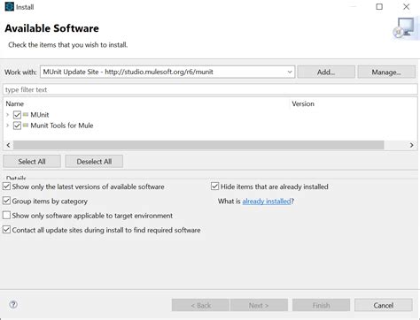Mule Unable To Create Munit Test Or Suite Stack Overflow