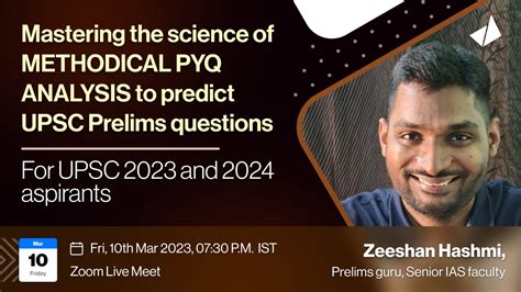 Mastering The Science Of Methodical Pyq Analysis To Predict Upsc Prelims Questions For 2023