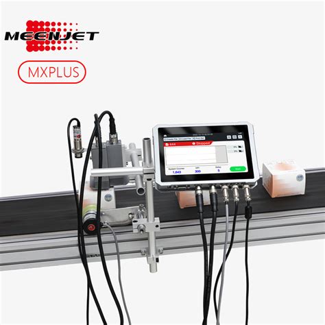 Mxplus Online Thermal Inkjet Printer Inkjet Batch Coding Machine Meenjet