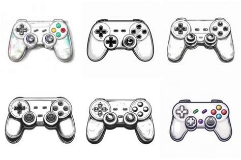 Retro Game Controller Graphic By Ai Graphic Design Bundle · Creative Fabrica
