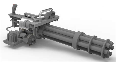 Help Finding Mini Gun All The Rest Motorcycles Aviation Military Sci Fi Figures Model