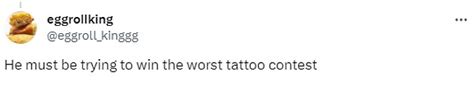 Fans Mock Ufc Fighter After He Got The Worst Tattoo Ever In Bizarre