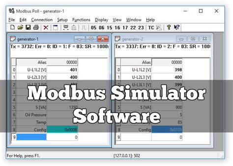 Modbus Poll Emulator Caqwekits