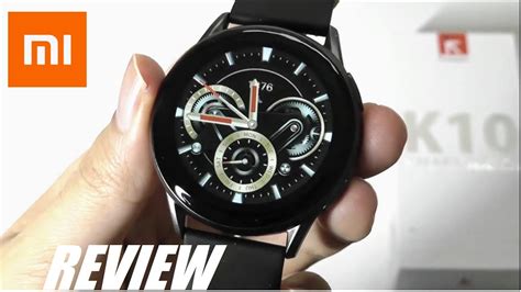 Review Xiaomi Kieslect K10 Smartwatch Budget Round Display Smart Watch [ 35] Youtube