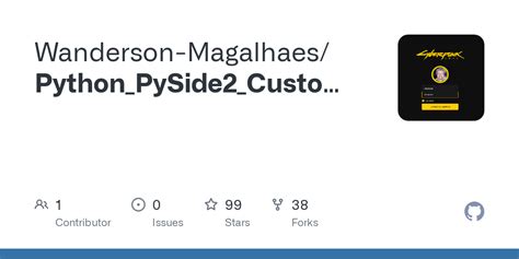 Github Wanderson Magalhaespythonpyside2customtitlebar