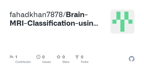 Github Fahadkhan7878brain Mri Classification Using Keras Master