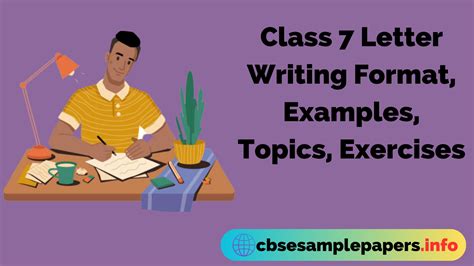 Class 7 Letter Writing Format Examples Topics Exercises Cbse