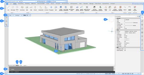 Exploring The Interface Bricscad Bim Bricsys Help Center