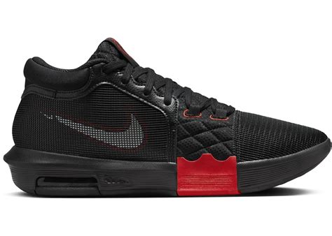 Nike Lebron Witness 8 Black University Red White Mens Fb2239 005 Us