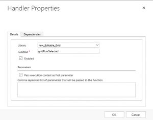 Make Fields Read Only In A Dynamics Editable Grid Softstuff Consulting