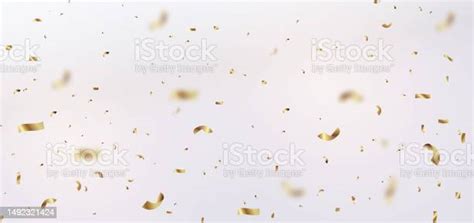 흰색 바탕에 황금 색종이 배너와 리본 축하 파티 행복한 개념입니다 1위에 대한 스톡 벡터 아트 및 기타 이미지 1위 Film Festival 국경 Istock