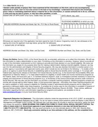Form SSA 754 F5 Fill Out Sign Online And Download Fillable PDF Templateroller