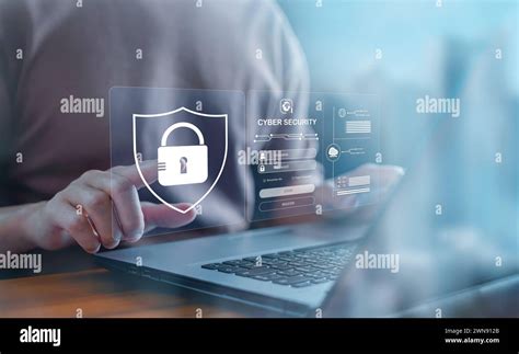 Cybersecurity Privacy Data Protection And Encryption Concept Internet Network Security