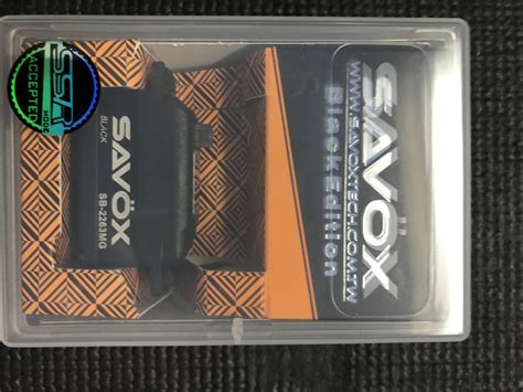Savox SB MG Shorty Brushless Servo Black Edition R C Tech Forums