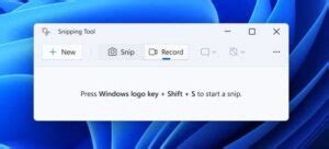 Ways To Fix Snipping Tool Not Working In Windows